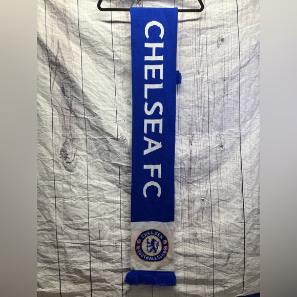 Accessories | Vintage Chelsea Football Club Soccer Scarf | Poshmark